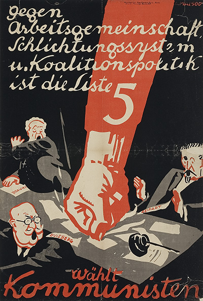 Politische Plakate 1928-1930